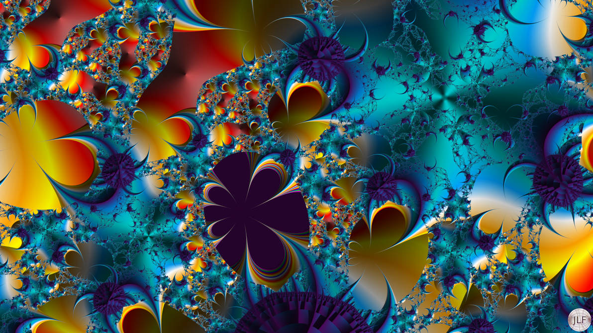 Jlf2722a Blue Yellow Chaos By Jlfractals On Deviantart