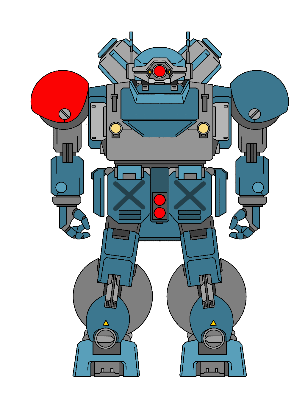 Heavy Gear Jager Mech By Pleezy56 On Deviantart