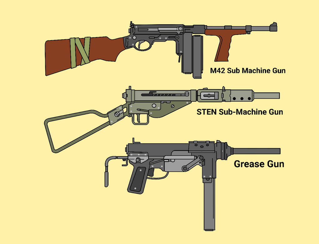 Resistance Smgs Part 1 By Pleezy56 On Deviantart