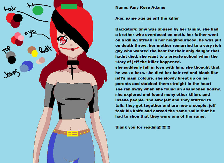 Amys Ref Sheet By Amythekiller77778888 On Deviantart