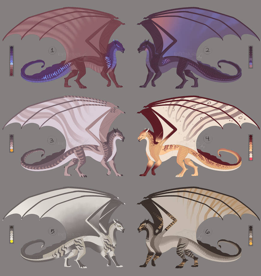Wings Of Fire Sandwing Adopts Batch2 Closed By Ignitetheblaize On