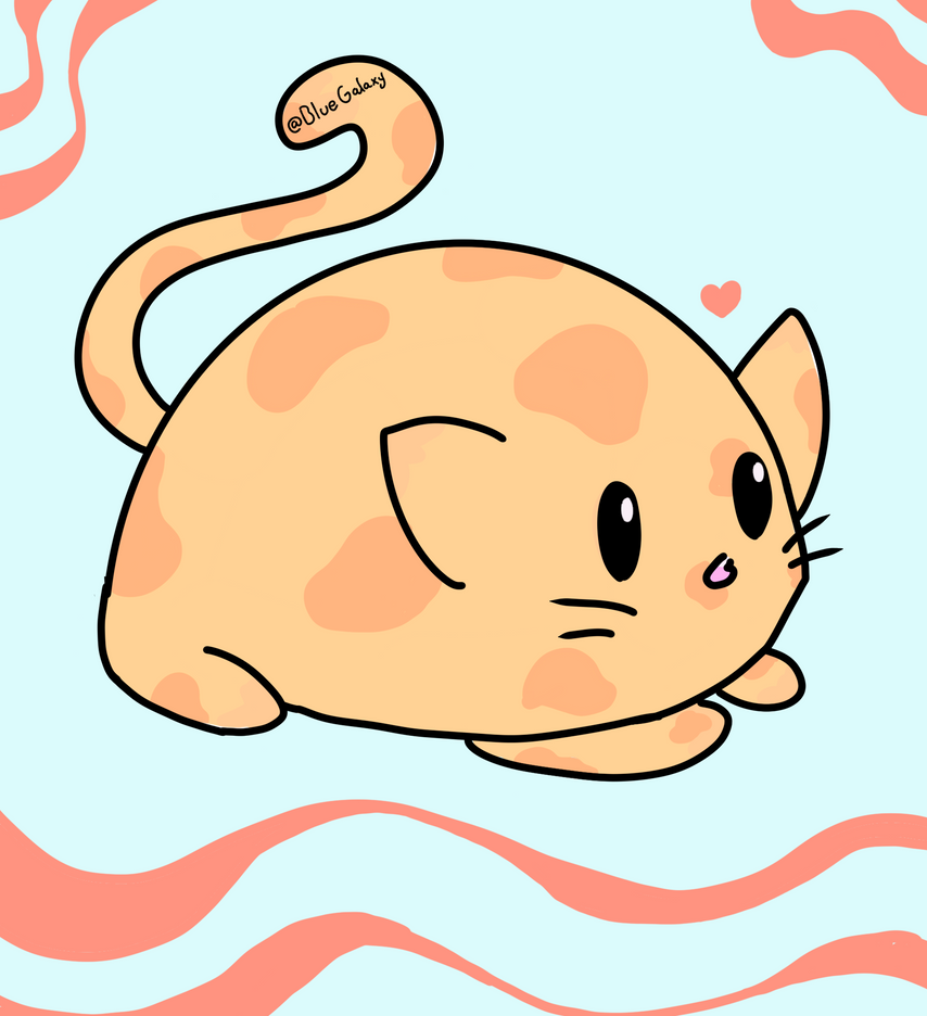 Chonky Cat 1 By Galaxiesofthesky On Deviantart