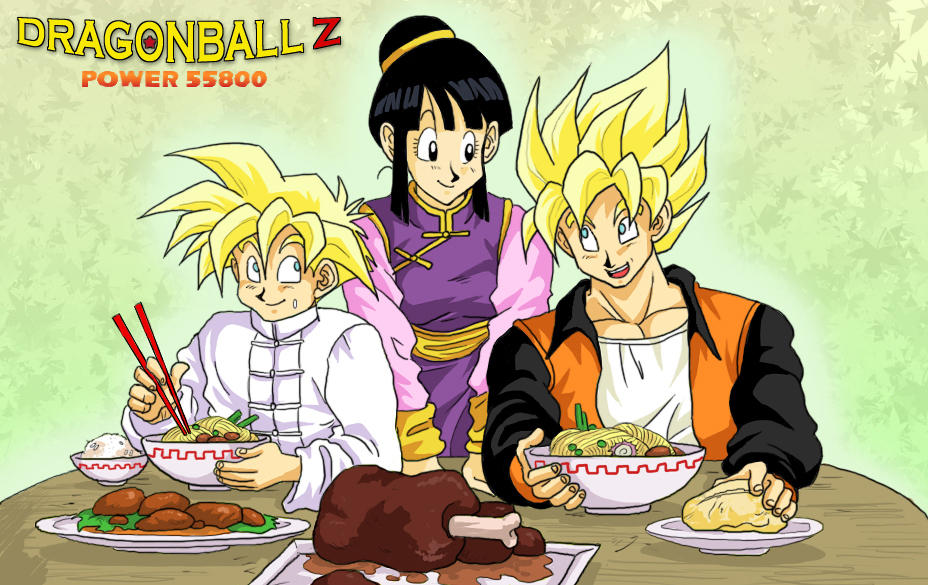 DBZ: Son Family by TechnoRanma on DeviantArt