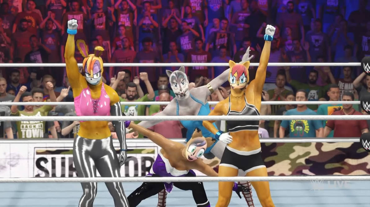 Sally Bunnie Nicole And Lupe In 2k23 By Bvw1979 On Deviantart