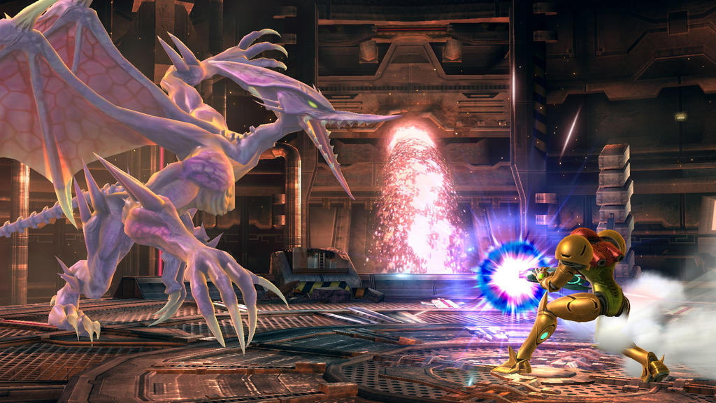 Samus Vs Ridley by Banjo2015 on DeviantArt Samus Vs Ridley by Banjo2015 on DeviantArt
