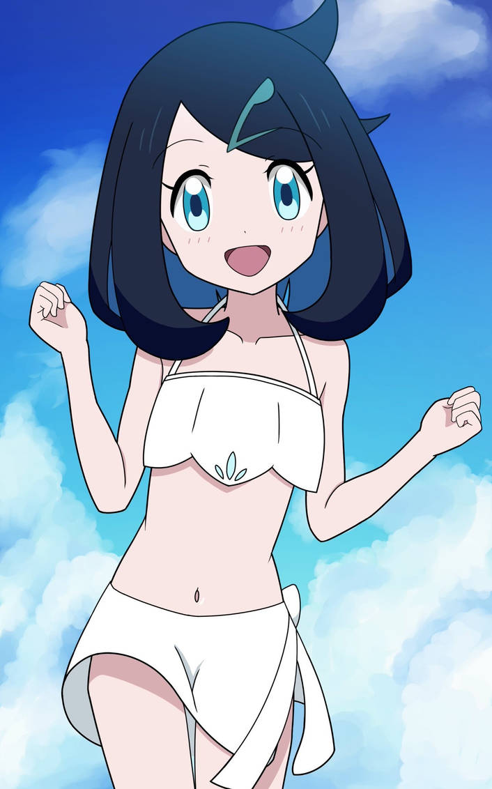 Liko dressed Lillie bikini so beautiful by quangpham1982 on DeviantArt Liko dressed Lillie bikini so beautiful by quangpham1982 on DeviantArt