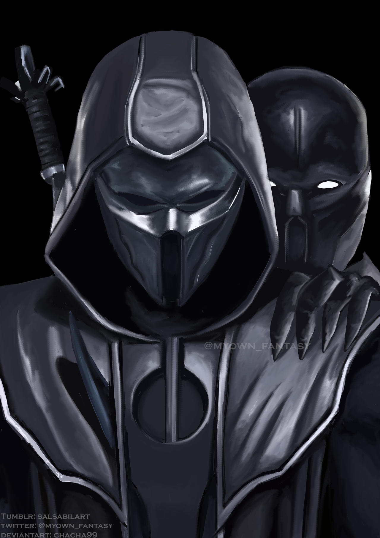 Noob Saibot On Mortal Kombat Art Deviantart