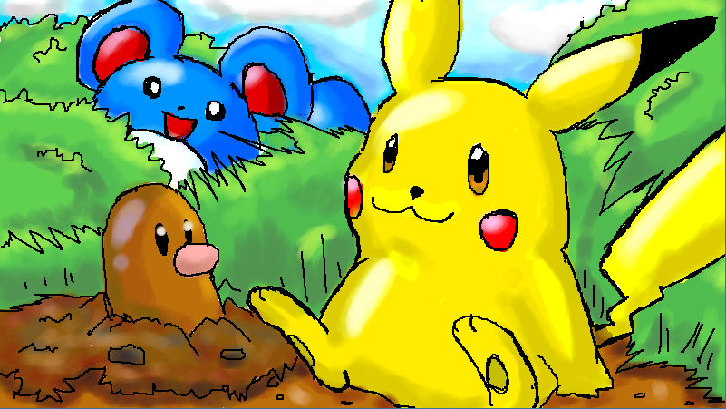 Poke-Collaboration by renagadez on DeviantArt