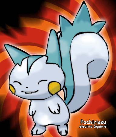 New pokemon Pachirissu by renagadez on DeviantArt