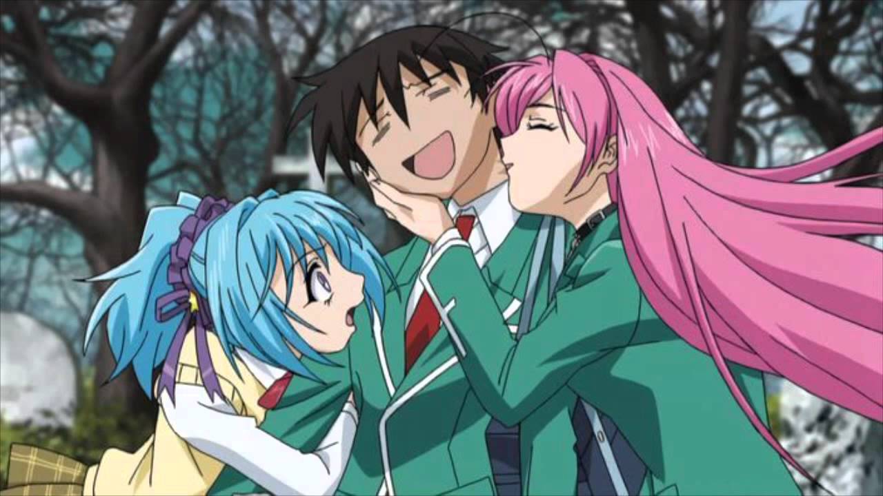 Moka And Kurumu Fight Over Tsukune By L Dawg211 On Deviantart