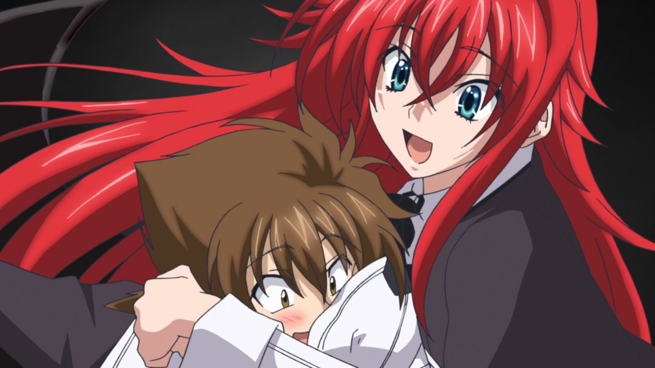 Rias Boob Hugging Issei By L Dawg211 On Deviantart