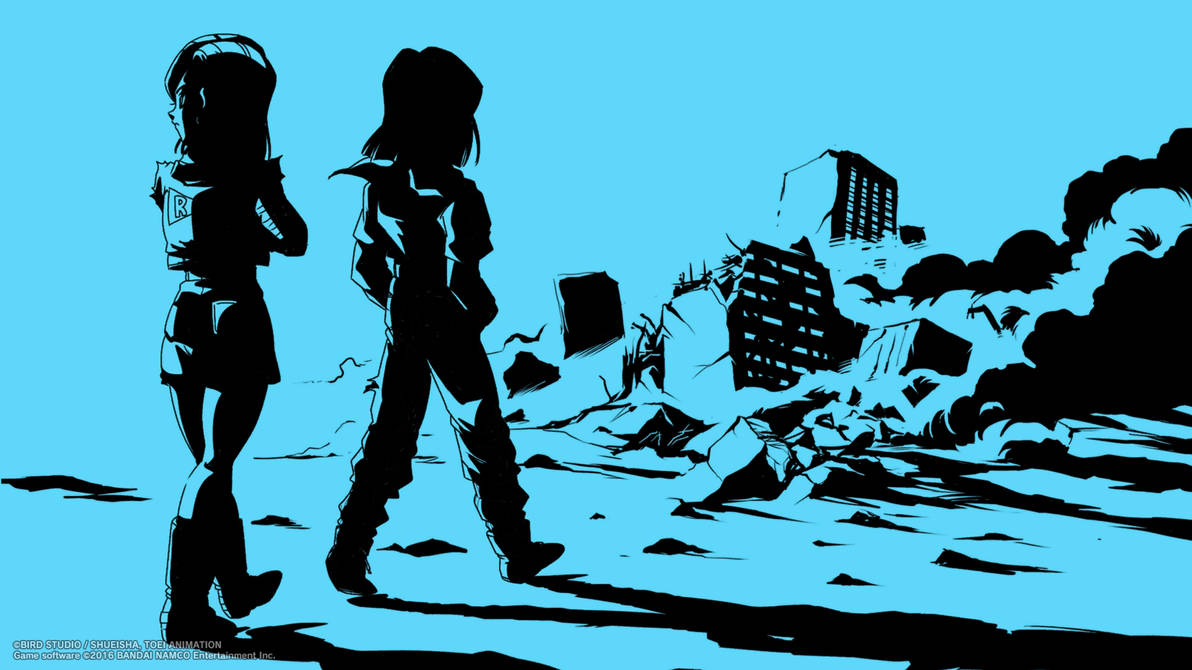 Future 17 And 18 Xenoverse 2 Loading Screen By L Dawg211 On Deviantart