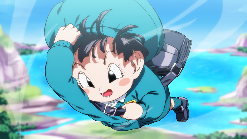 A Cute Fanart Of Pan Flying Dbs Super Hero By L Dawg211 On Deviantart