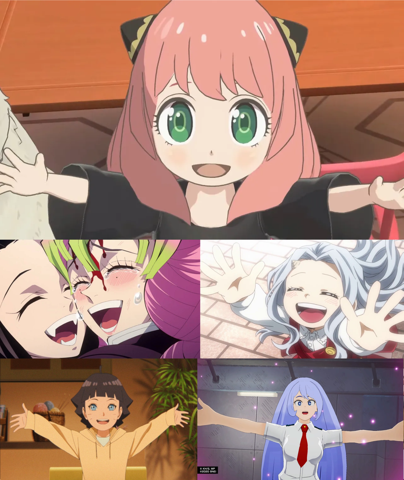 Anya Forger Wants To Hug The Shonen Jump Girls 02 By L Dawg211 On Deviantart