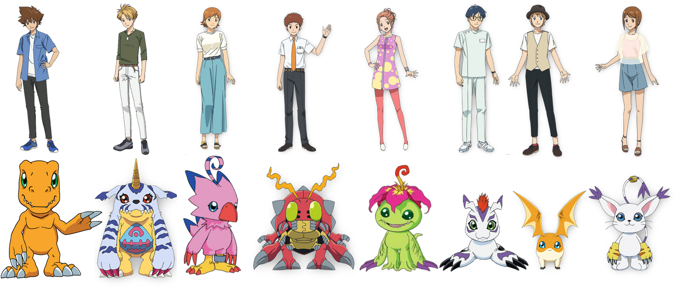 Digidestined And Their Digimon Last Evolution By L Dawg211 On Deviantart