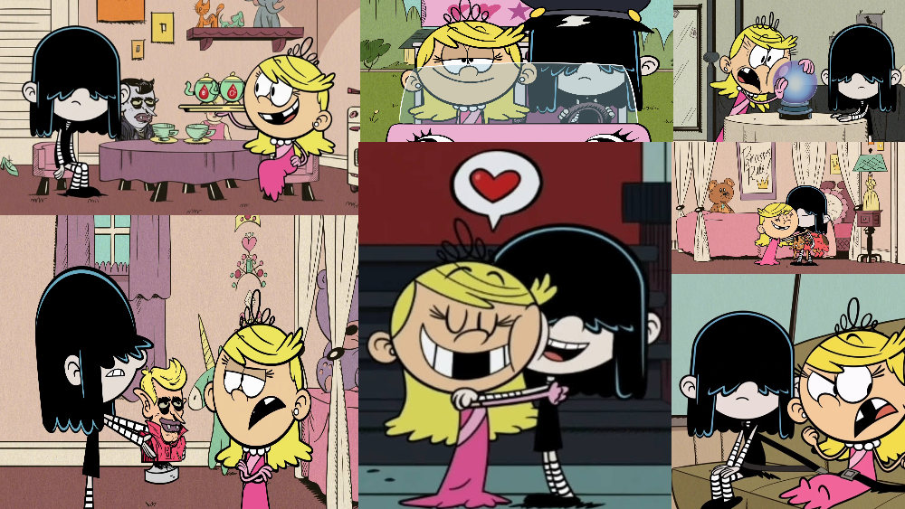 Lucy Loud And Lola Loud College By Peanutslegotoons On Deviantart