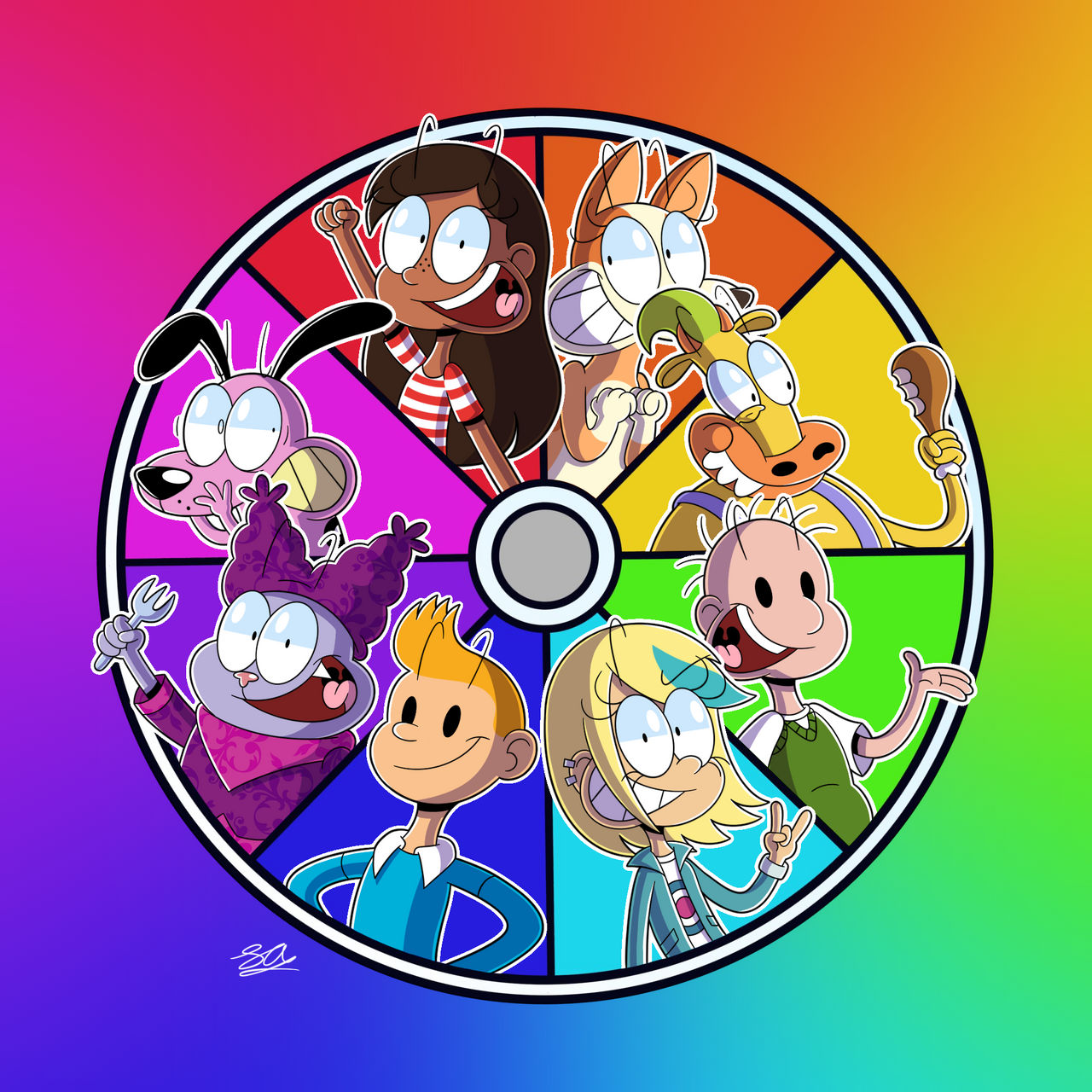 Character Color Wheel Challenge by Fancatstic on DeviantArt Character Color Wheel Challenge by Fancatstic on DeviantArt