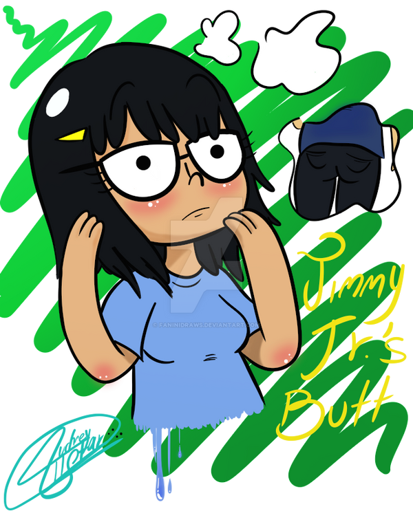 Tina Belcher Loves Jimmy Jr By Faninidraws On Deviantart