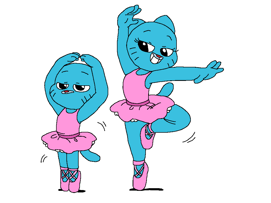 Gumball And His Mom Nicole Wearing Ballerinas Png By Collegeman1998 On Deviantart
