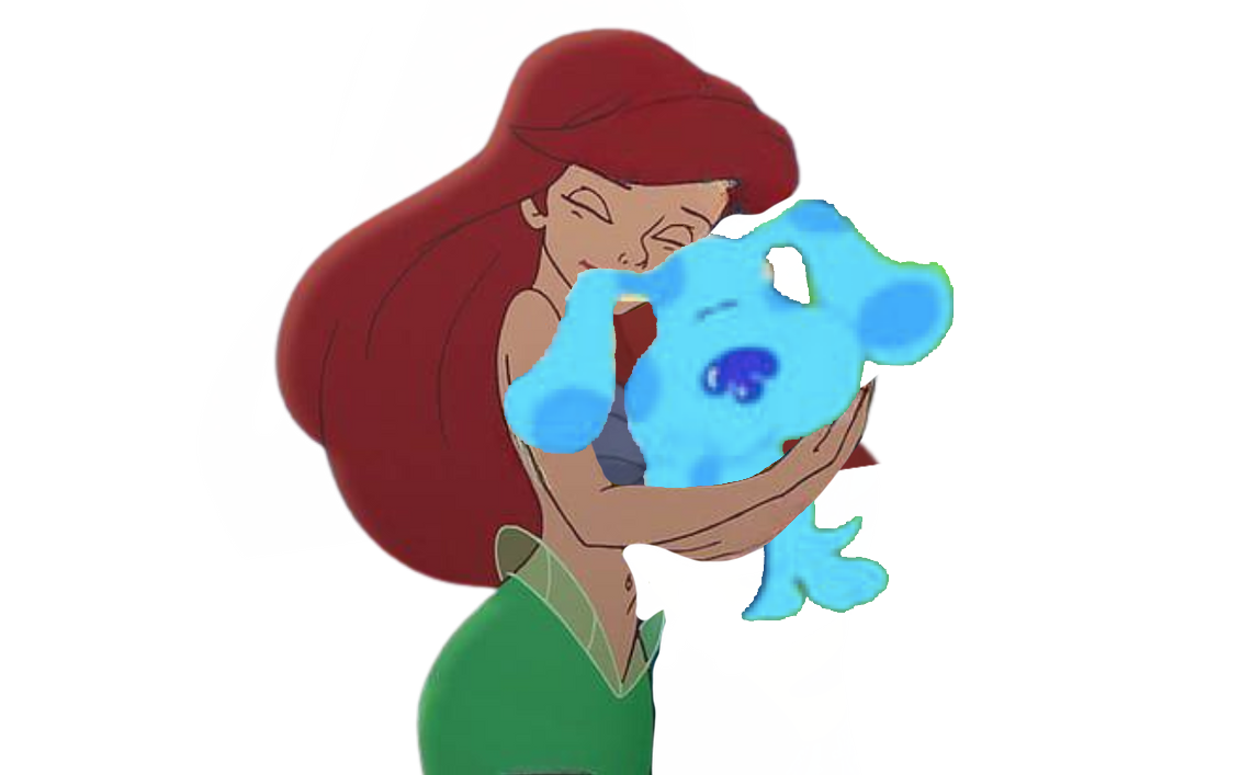 Ariel Hugs Blue By Collegeman1998 On Deviantart