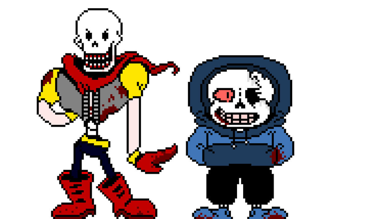 IJ!HorrorTale AU Sans And Papyrus Sprites by CrossJoshua on DeviantArt IJ!HorrorTale AU Sans And Papyrus Sprites by CrossJoshua on DeviantArt