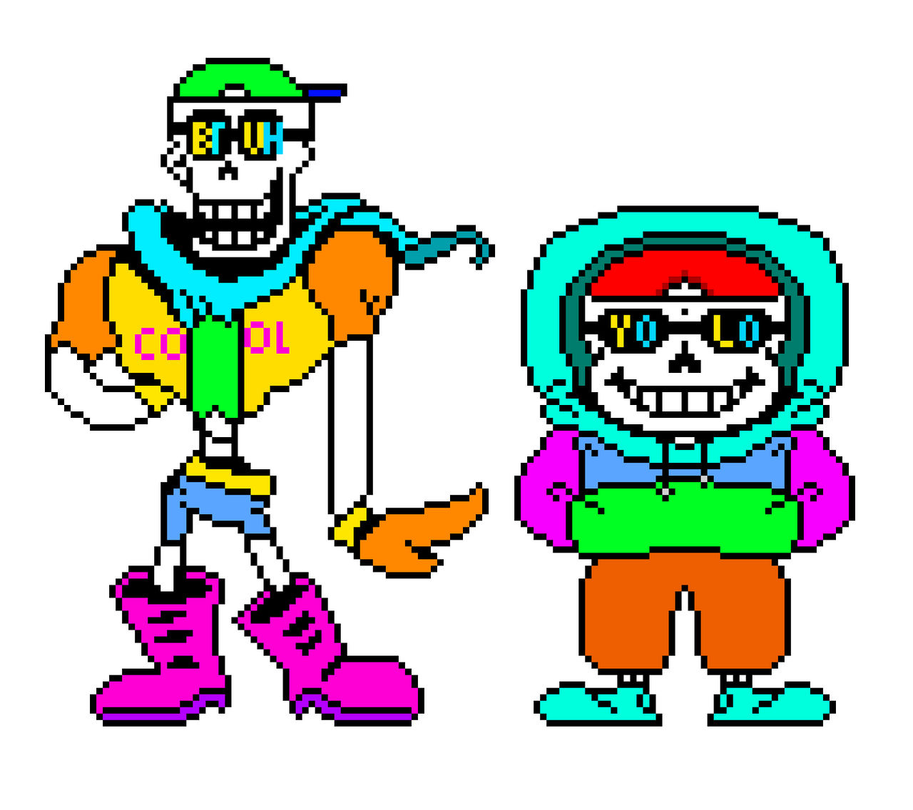 IJ!UnderFresh AU Sans And Papyrus Sprites by CrossJoshua on DeviantArt IJ!UnderFresh AU Sans And Papyrus Sprites by CrossJoshua on DeviantArt