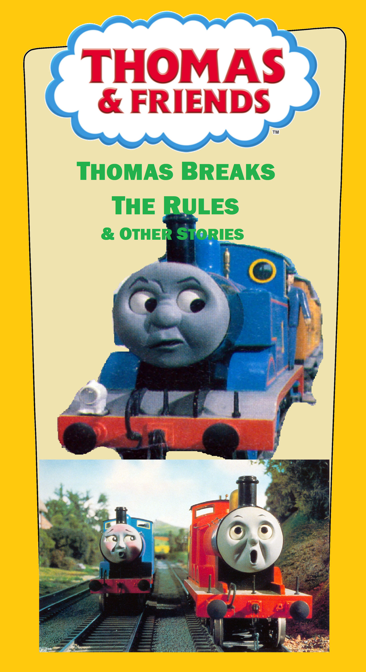 Thomas Breaks the Rules Custom Cover by MillieFan92 on DeviantArt Thomas Breaks the Rules Custom Cover by MillieFan92 on DeviantArt
