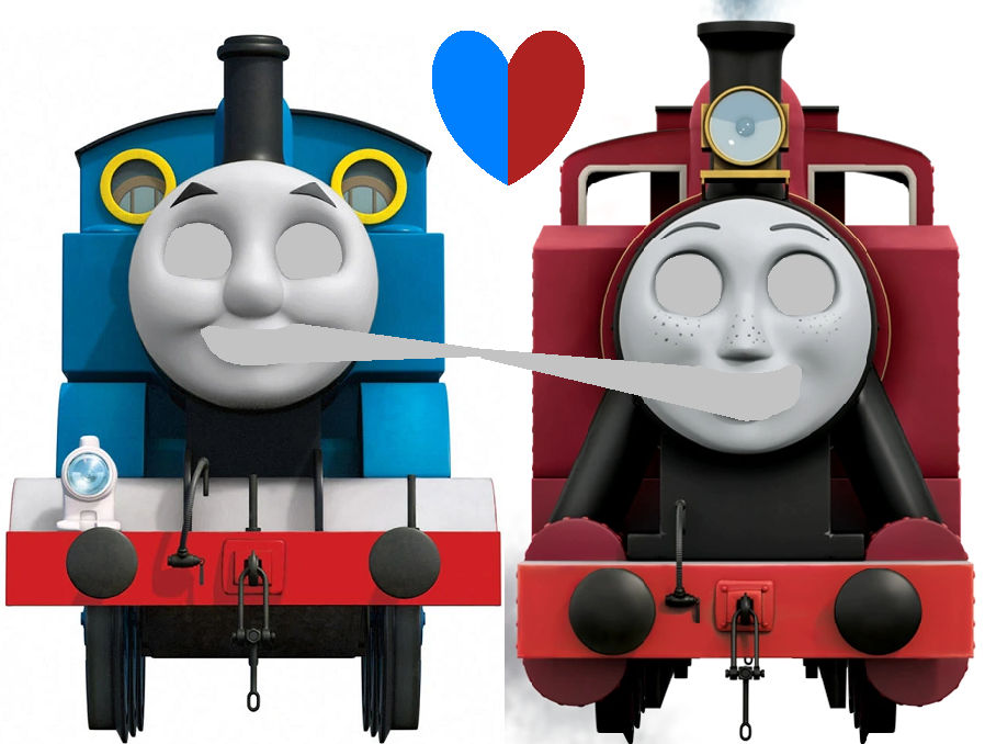 Thomas And Rosie Kissing Version 2 By Milliefan92 On Deviantart