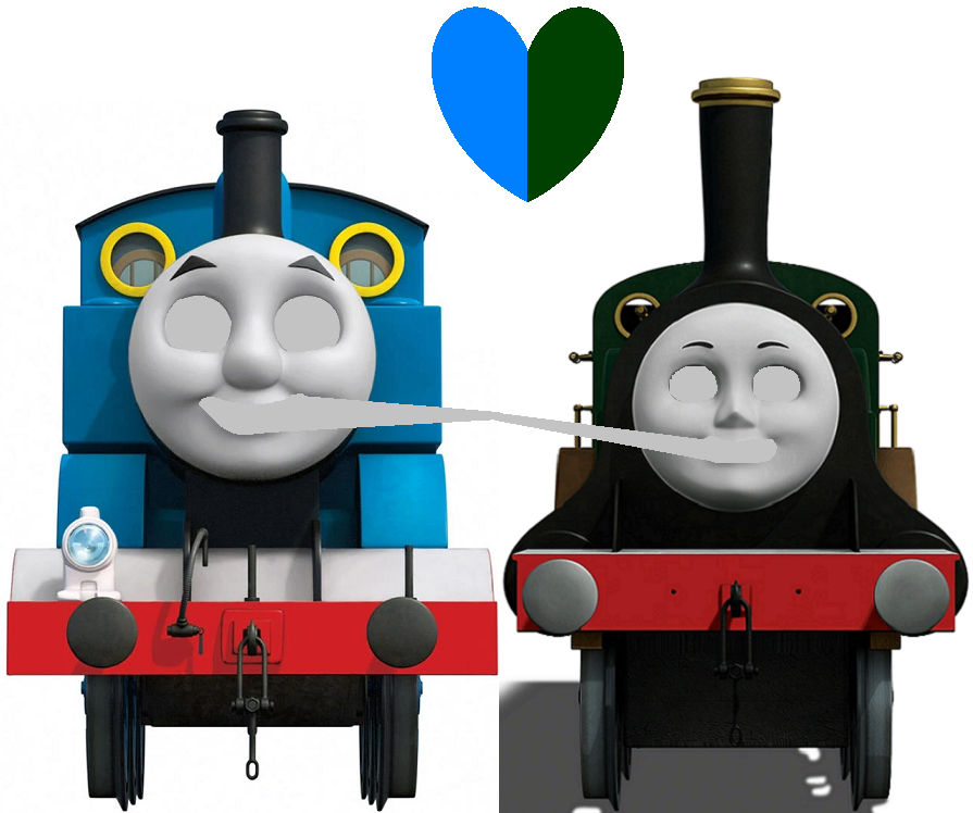 Thomas And Emily Kissing By Milliefan92 On Deviantart