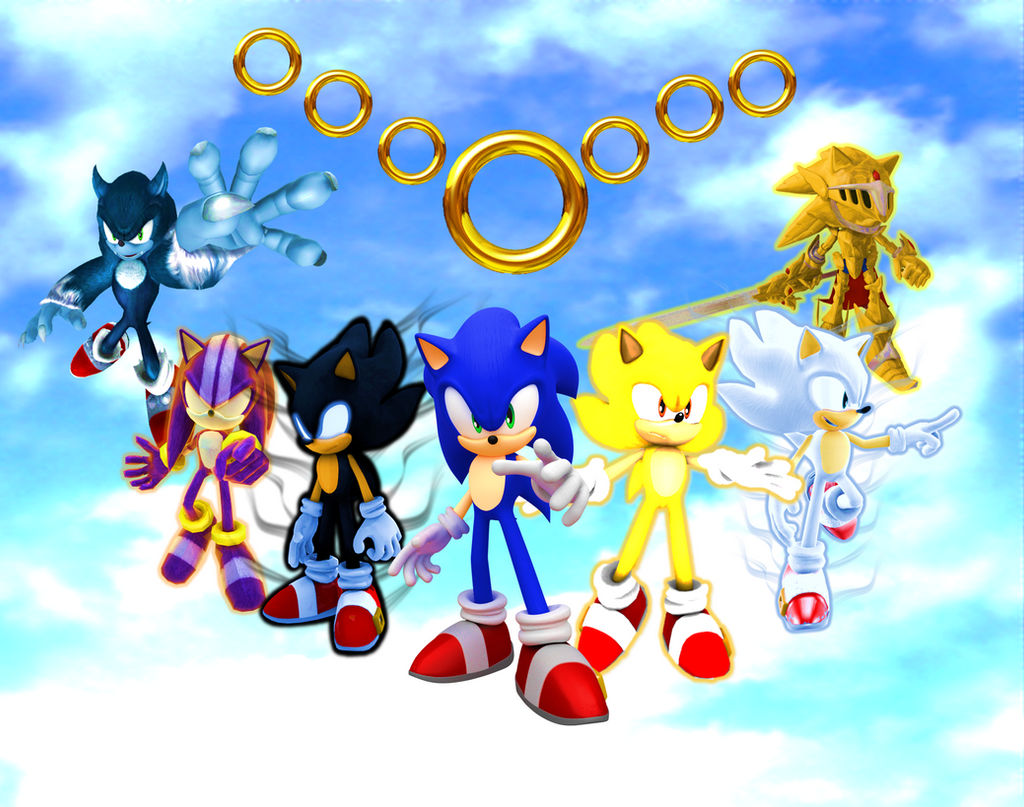 Sonic the Hedgehog Many Forms II by 9029561 on DeviantArt Sonic the Hedgehog Many Forms II by 9029561 on DeviantArt