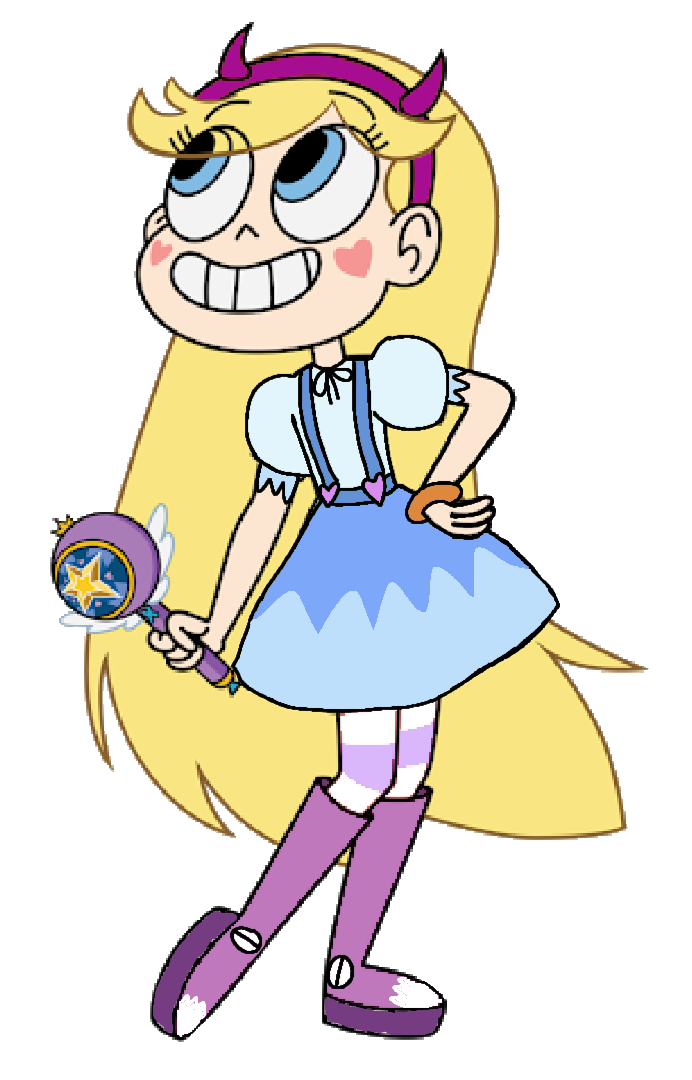Star Butterfly Light Blue Heart Outfit By Victorpinas On Deviantart