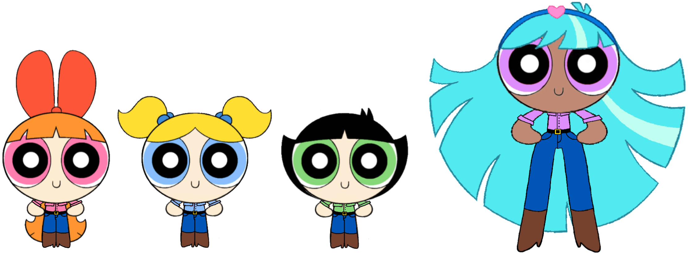 Some Outfits I Made For The Powerpuff Girls By Victorpinas On Deviantart