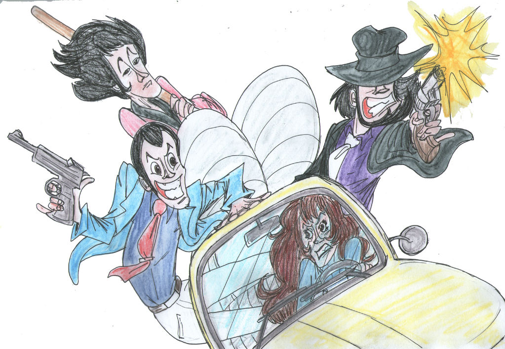 Car Chase By Giuliadrawsstuff On Deviantart