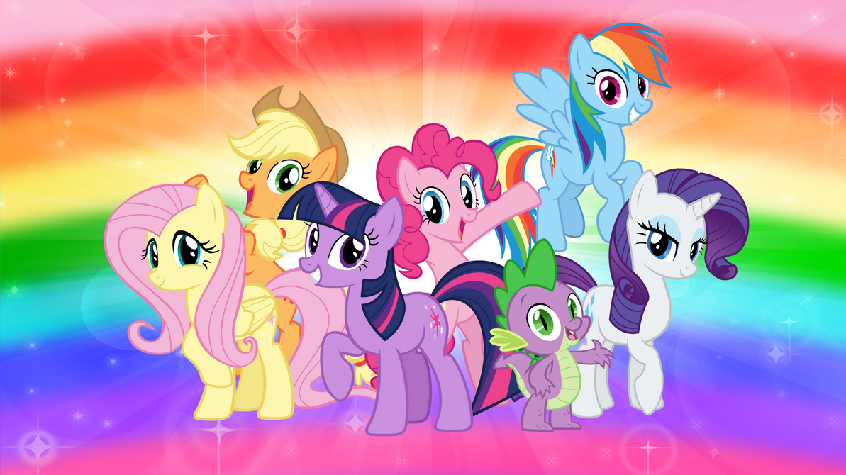 The Mane Six and Spike by AndoAnimalia on DeviantArt The Mane Six and Spike by AndoAnimalia on DeviantArt