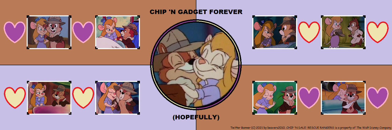 Chip N Gadget Forever Twitter Banner By Beavers2010 On Deviantart