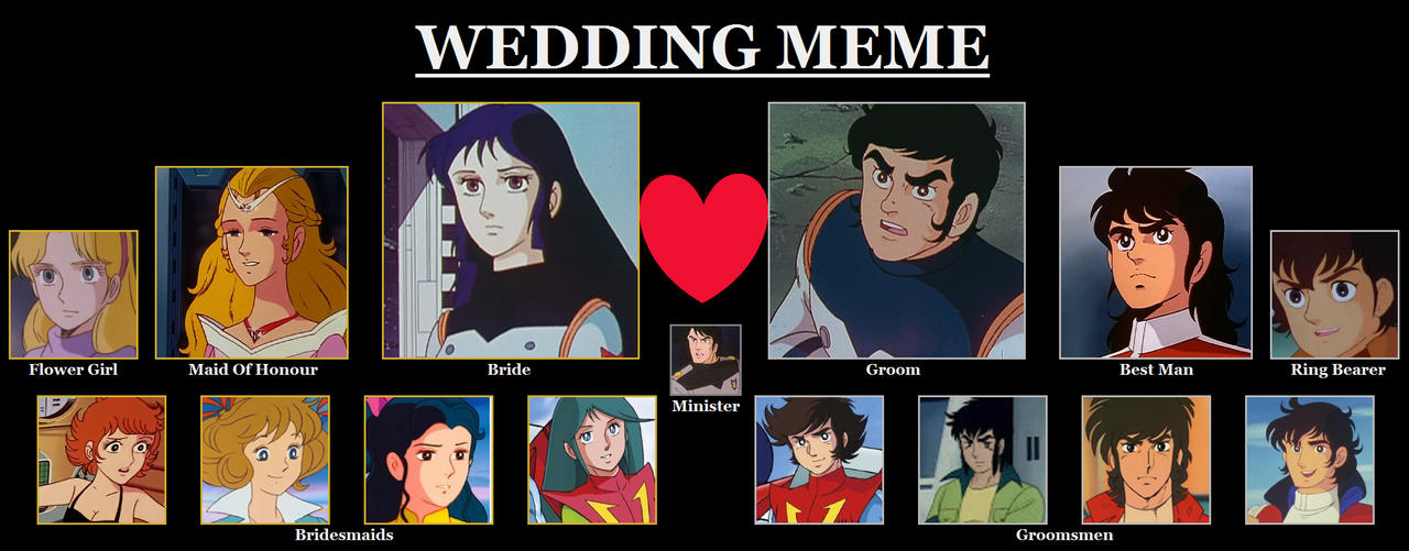 Saburo Yatsude Anime Wedding Meme By Beavers2010 On Deviantart
