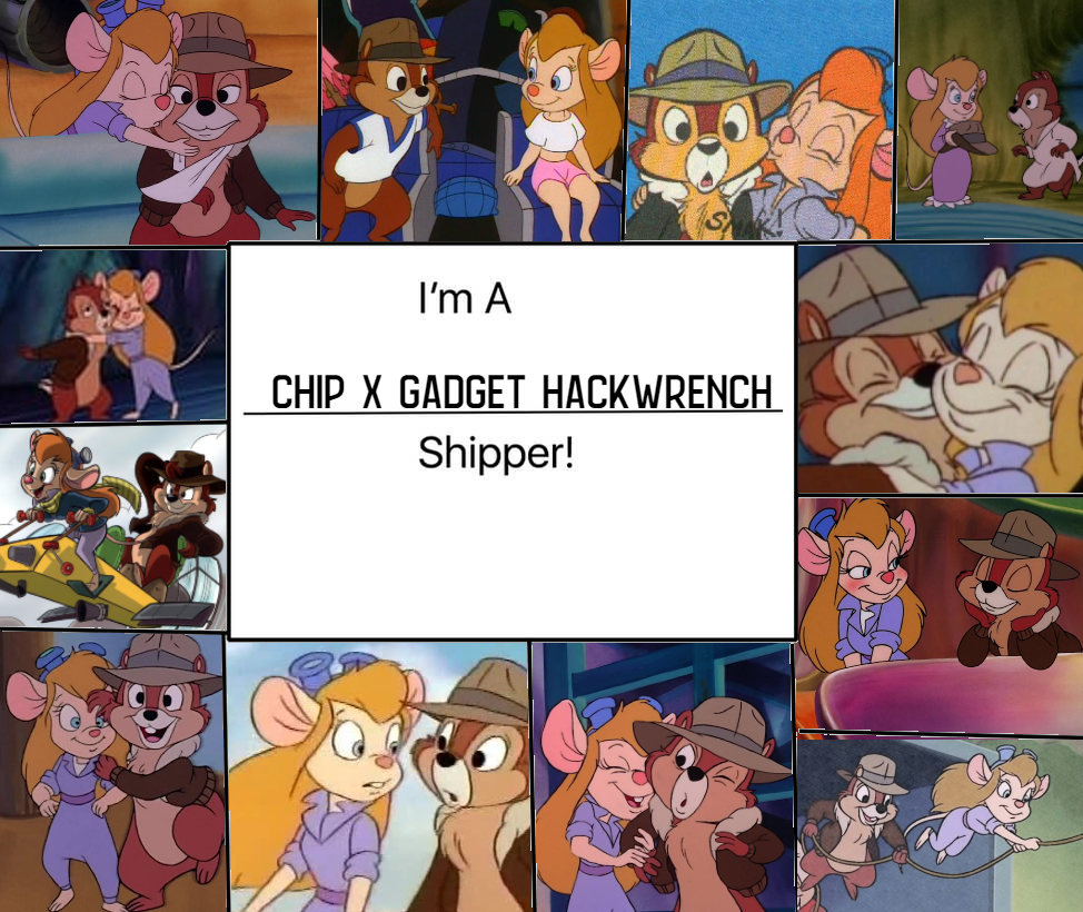 Im A Chip X Gadget Shipper By Beavers2010 On Deviantart