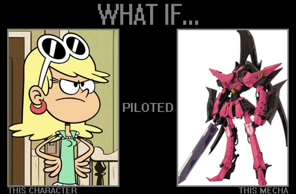 What If Leni Loud Piloted Mighty Alpha By Beavers2010 On Deviantart