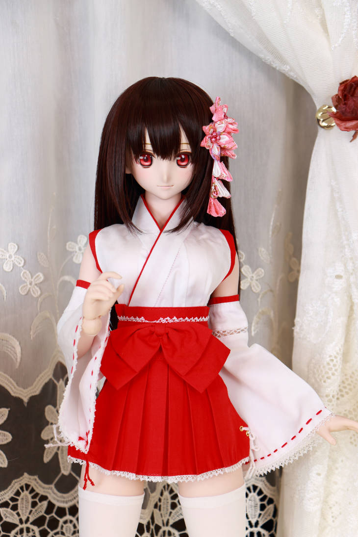 Nontraditional Miko Outfit By Panda180 On Deviantart