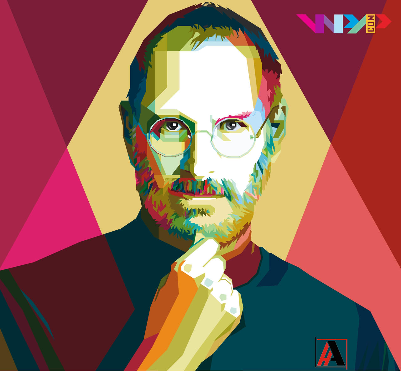Steve Jobs_WPAP by hfz10 on DeviantArt Steve Jobs_WPAP by hfz10 on DeviantArt
