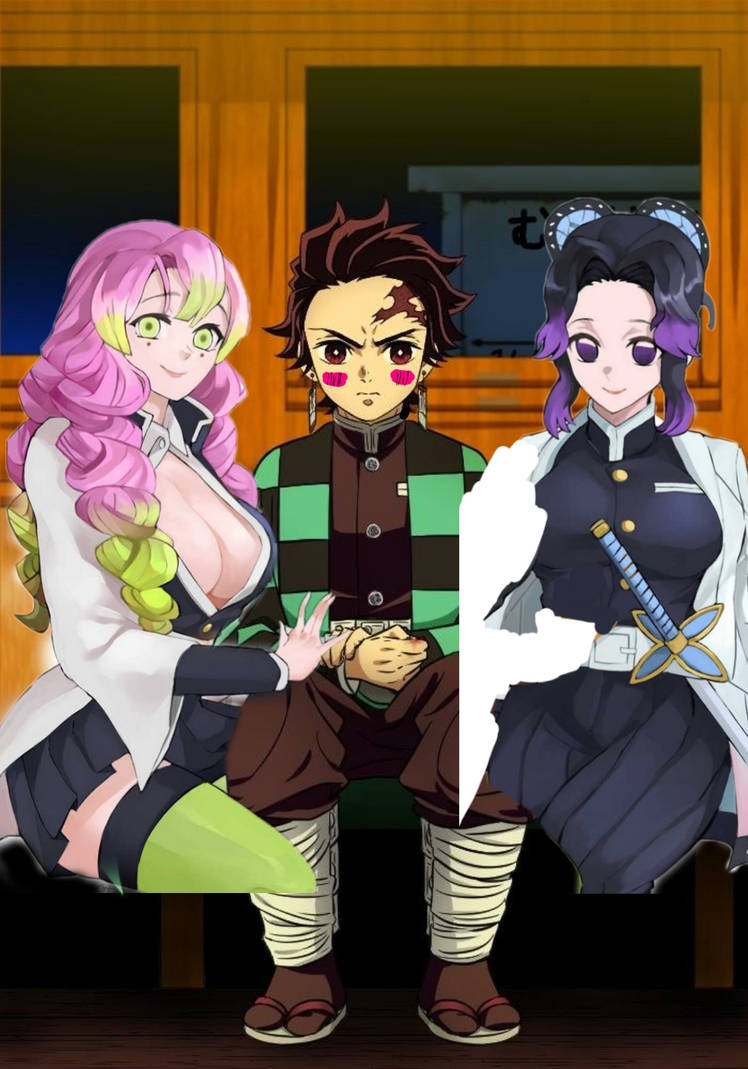 Mitsuri X Tanjiro X Shinobu By Absart987 On Deviantart