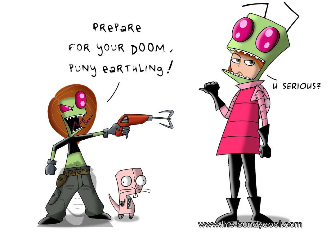 Invader Kim vs Zim Possible by The-Bundycoot on DeviantArt
