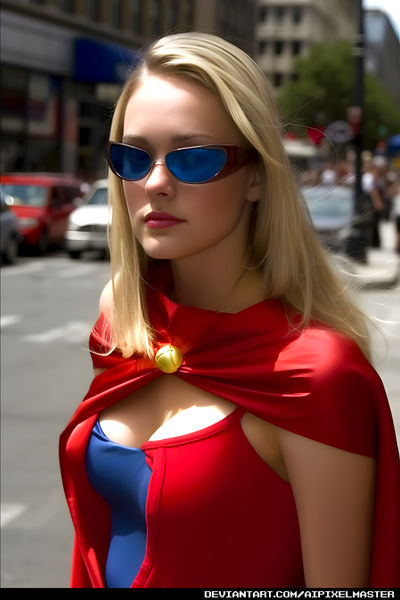 Beautiful Busty Blonde Not Quite Star Trek Babe By Aipixelmaster On