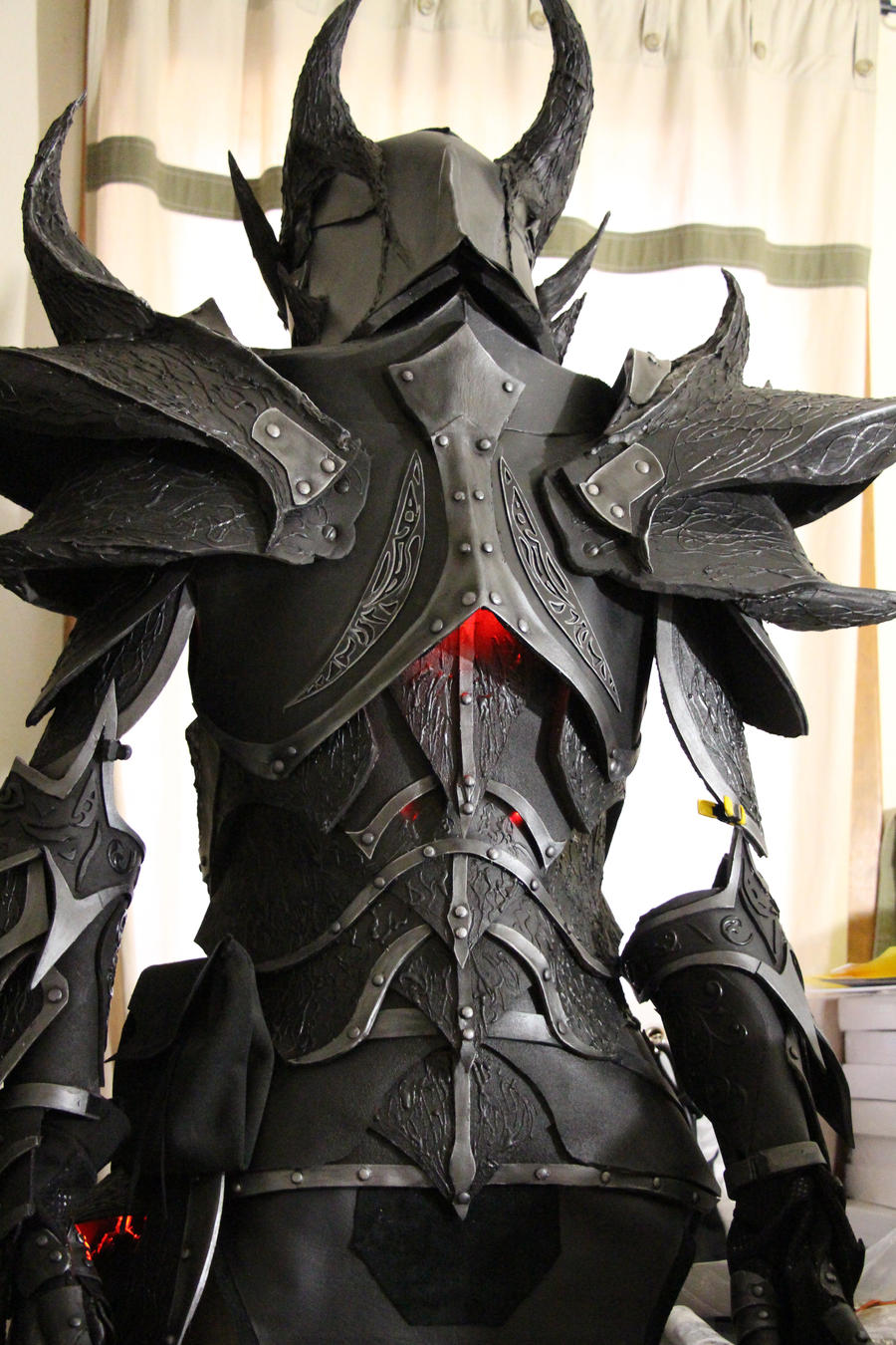 Skyrim Daedric Armor By Lsomething On Deviantart
