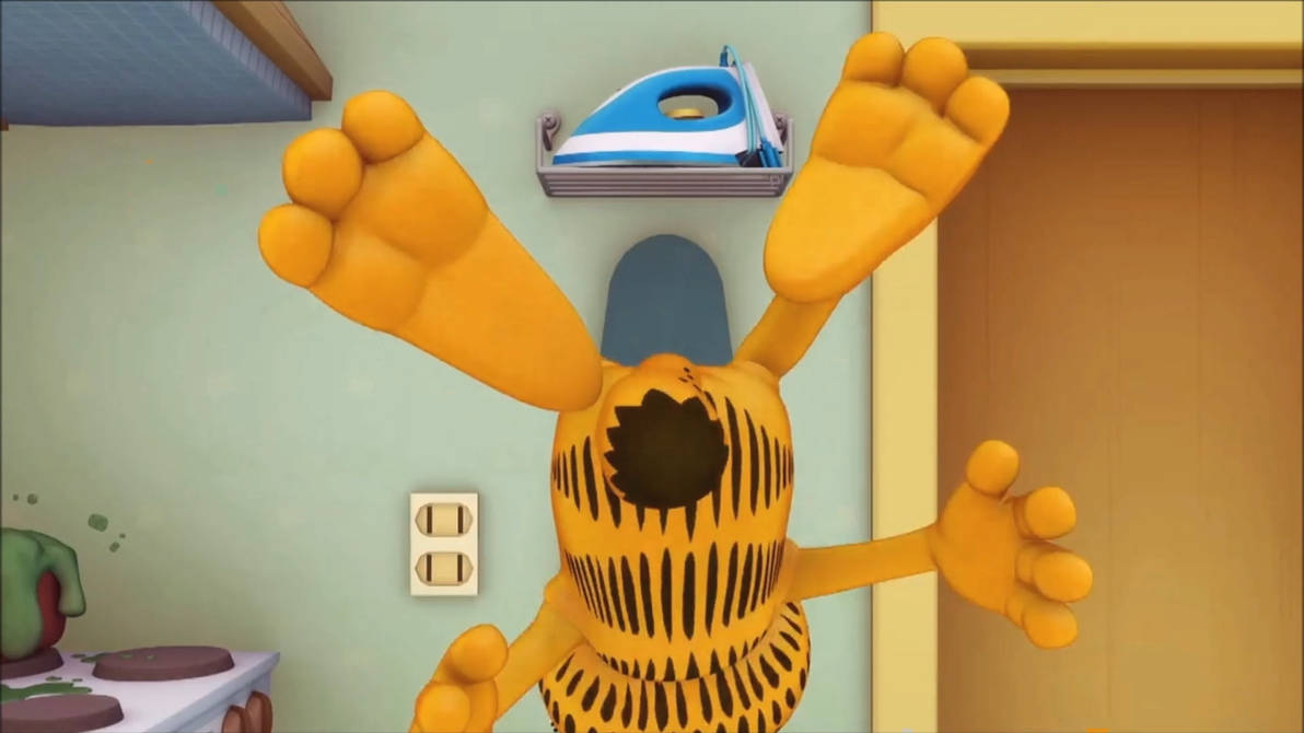 Garfield Show S1 E1 Garfield Feet By Giuseppedirosso On Deviantart