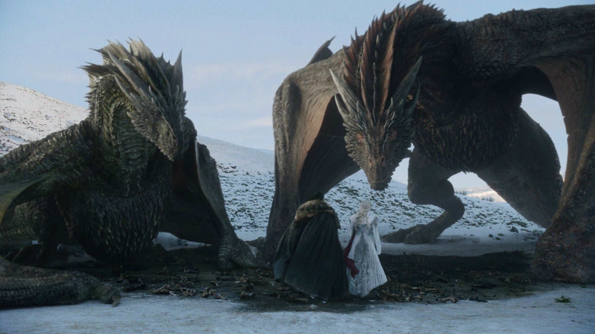 Game Of Thrones S8 Drogon Rhaegal 1 By Giuseppedirosso On Deviantart