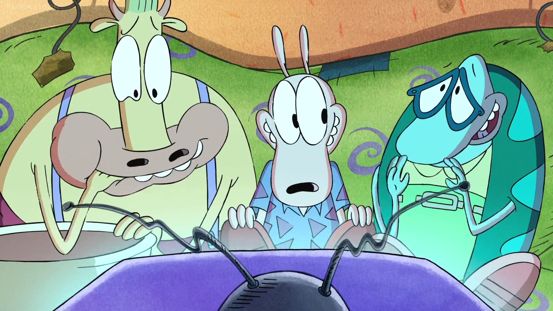 Rockos Modern Life Static Filburt Heffer Rocko By Giuseppedirosso On