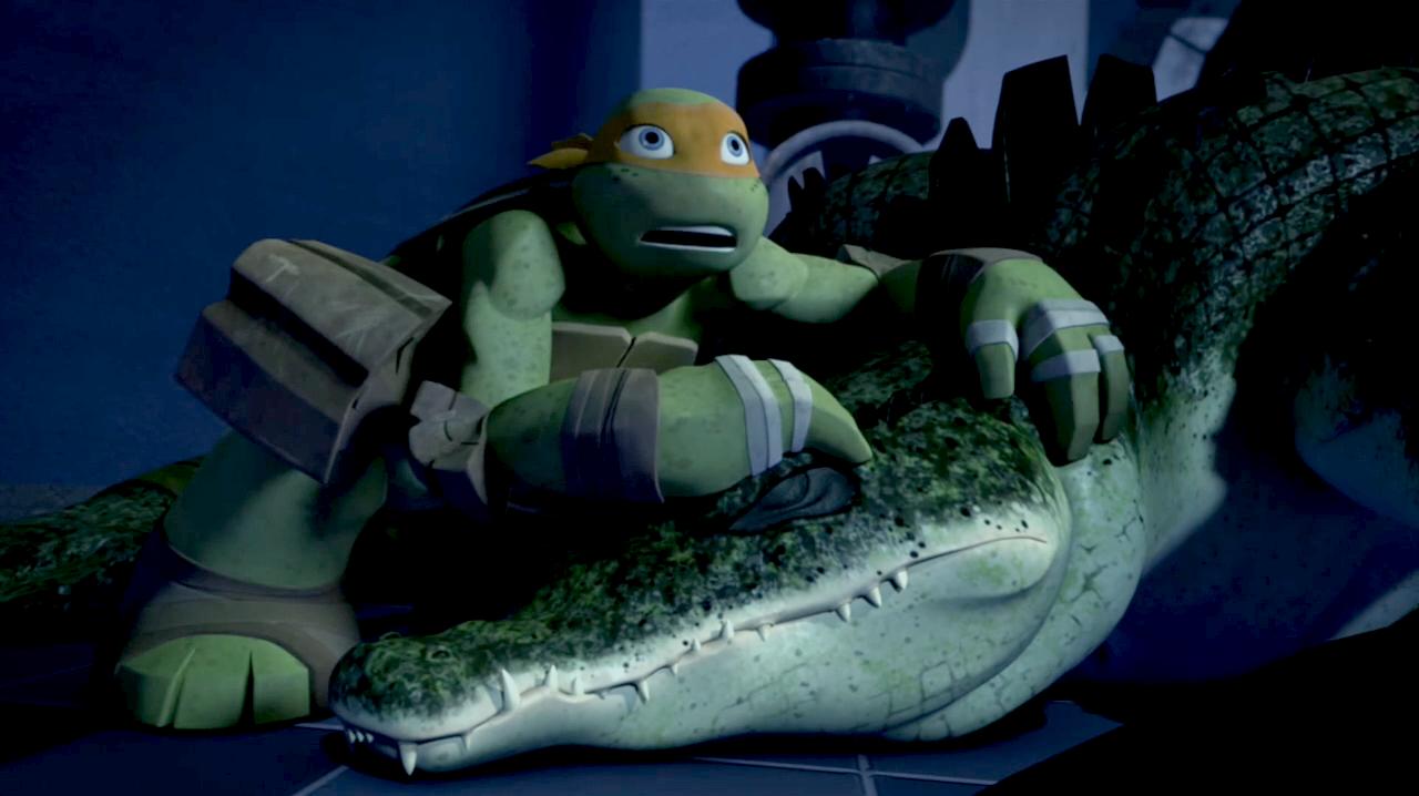 TMNT2012 S1 E12-Leatherhead Mikey by GiuseppeDiRosso on DeviantArt TMNT2012 S1 E12-Leatherhead Mikey by GiuseppeDiRosso on DeviantArt