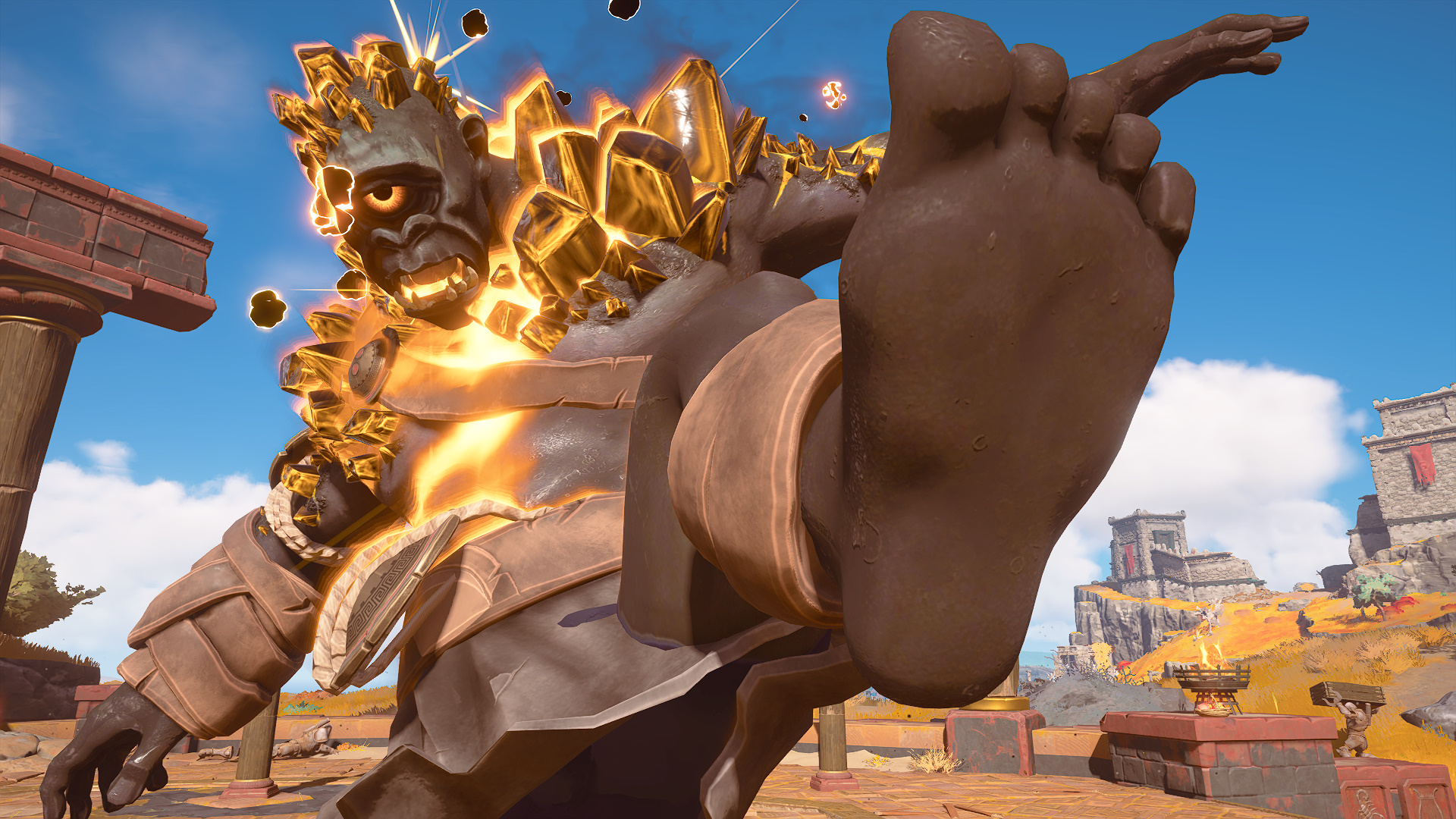 Immortals Fenyxrising Cyclops Feet 3 By Giuseppedirosso On Deviantart