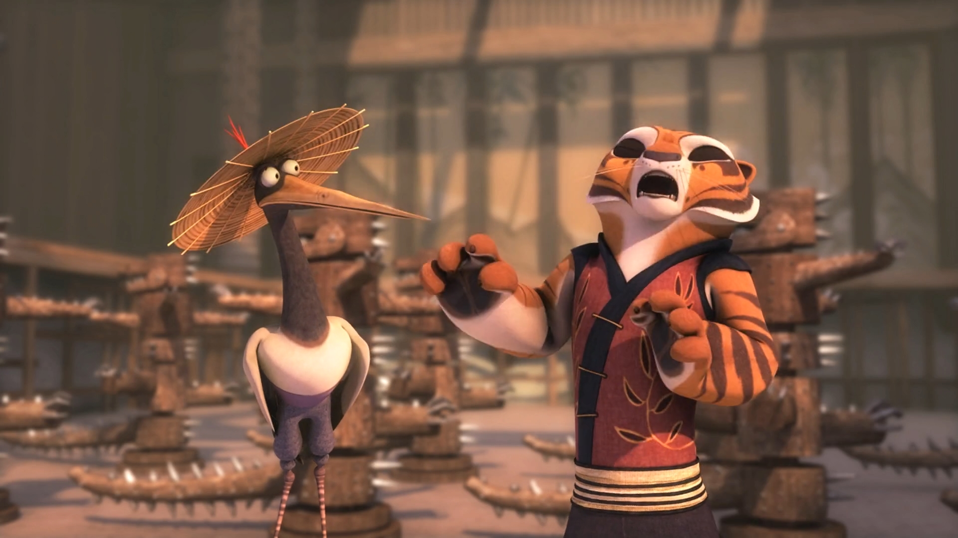 Kung Fu Panda Awesomeness S1 E1 Crane Tigress 1 By Giuseppedirosso On Deviantart